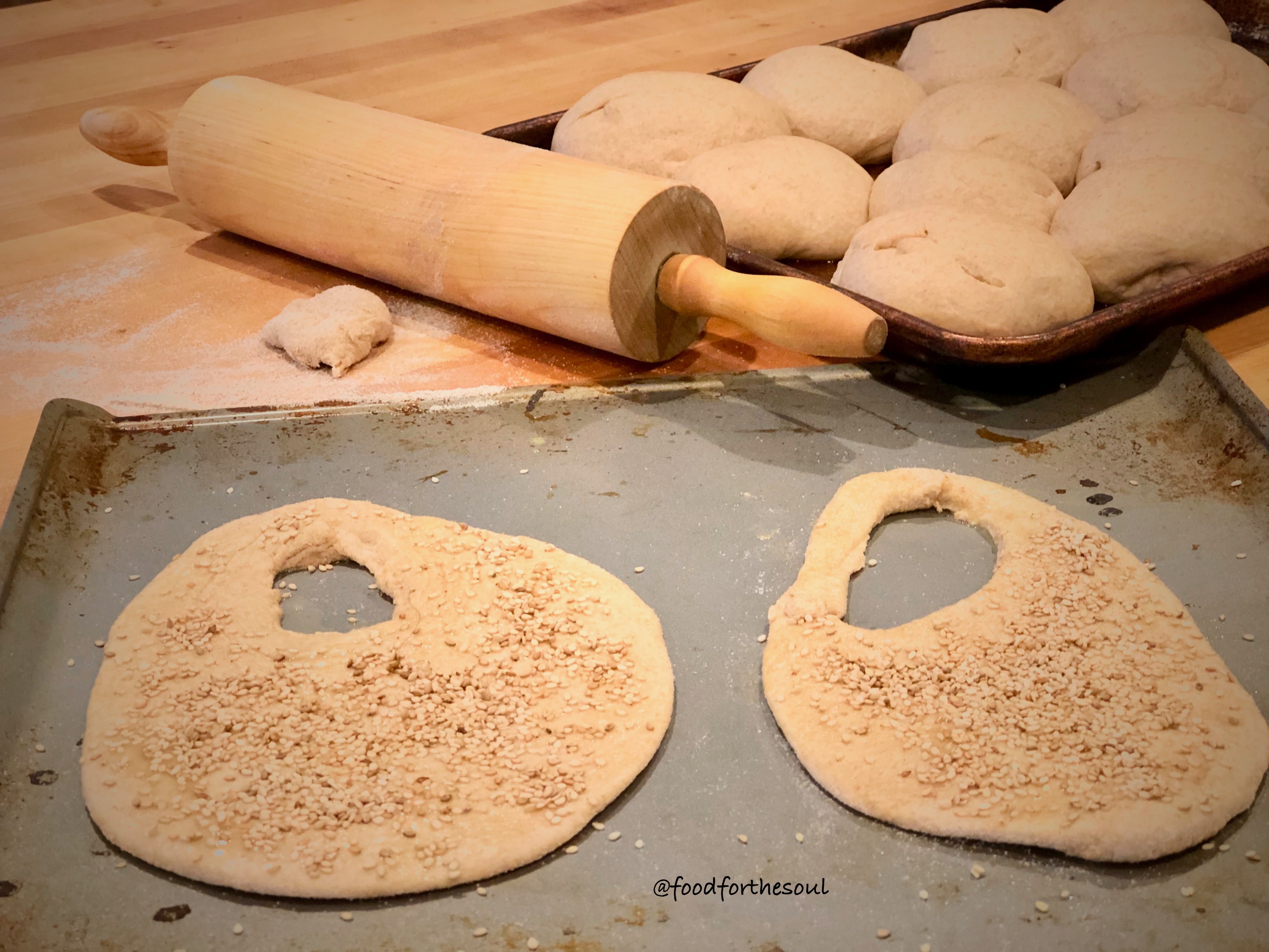 Ka’ak – Palestinian Street bread – Food For The Soul