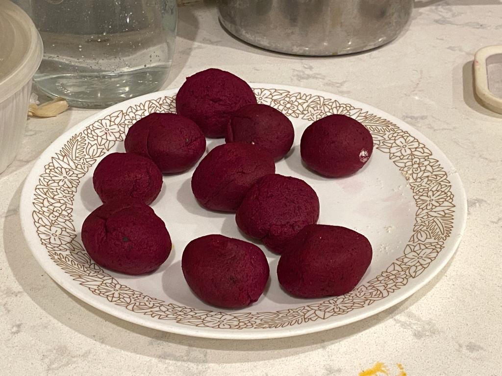 Beet Flatbread – Beet Roti – Food For The Soul